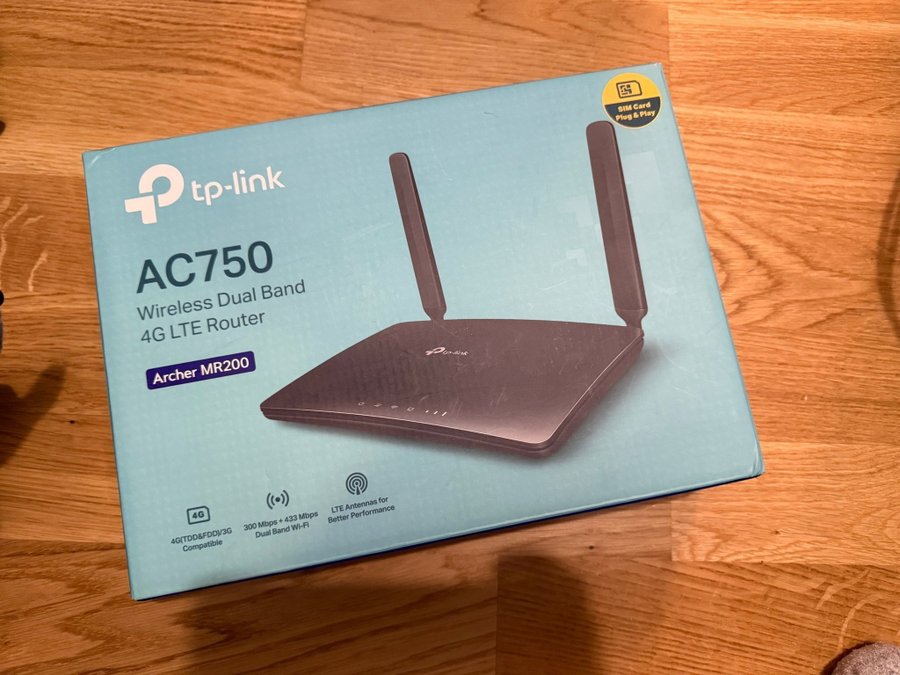 Se produkter som liknar TP-Link AC750 4G LTE Router A.. på Tradera ...