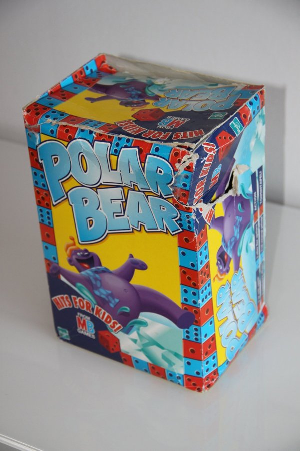 Polar Bear Hasbro MBgames tidigt 2000tal Ovanligt | Köp på Tradera ...
