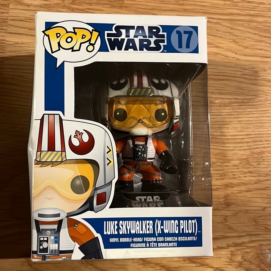 Funko pop starwars 17 - Luke skywalker | Köp på Tradera (713328361)