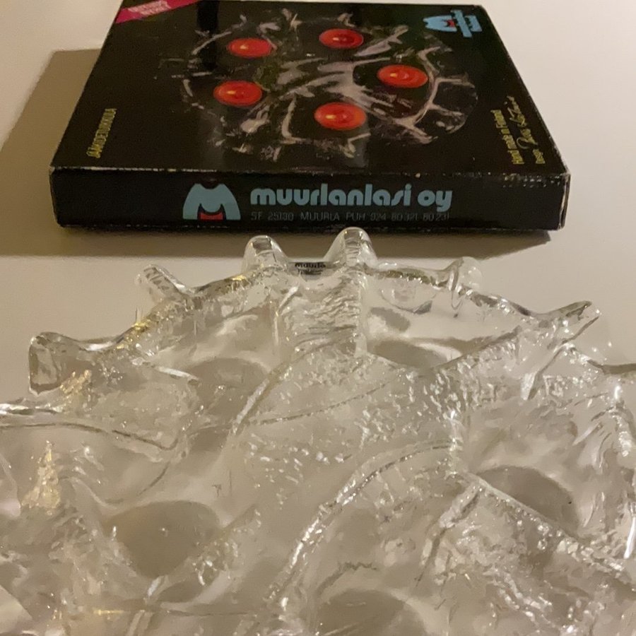 Retro ljuslykta, ljusfat från Muurla Finland, P.. | Köp på Tradera ...