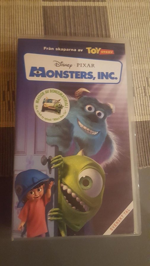 Vhs - Monsters Inc | Köp på Tradera (567231680)
