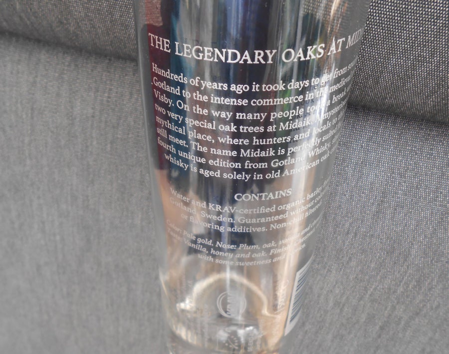 Glasflaska från Gotlands Whiskey – Isle of Lime.. | Köp på Tradera ...