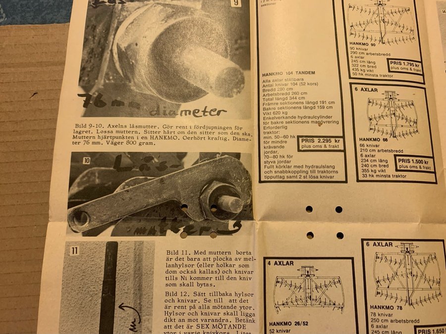 Renovering Hankmo 6 axlar LARA Skara Spadrullha.. | Köp på Tradera ...