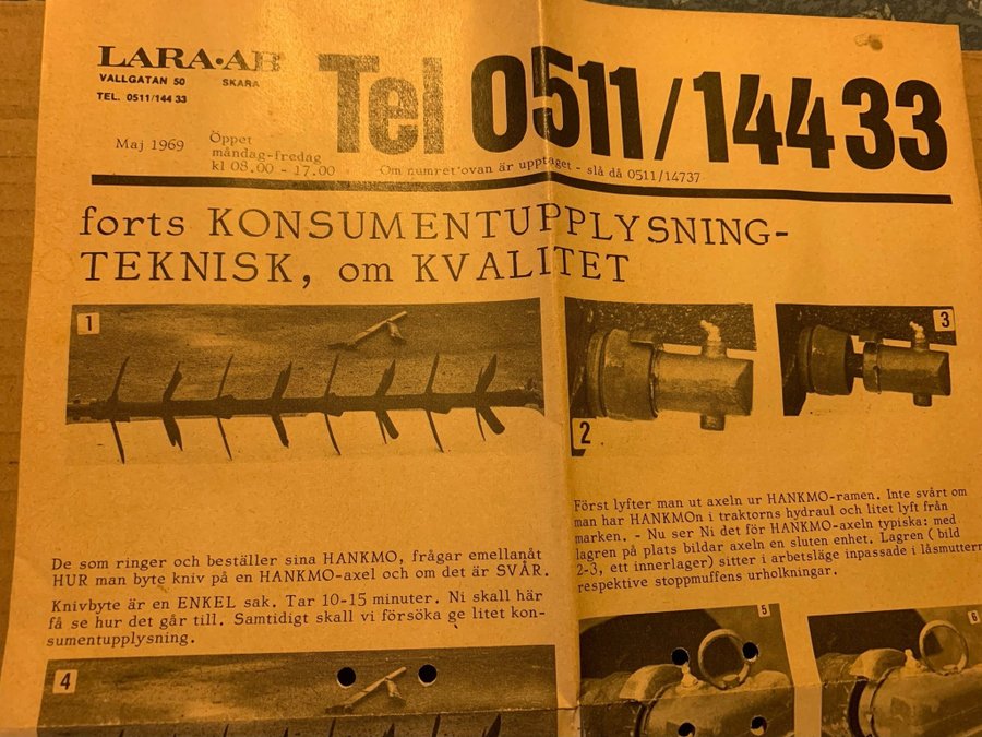 Renovering Hankmo 6 axlar LARA Skara Spadrullha.. | Köp på Tradera ...