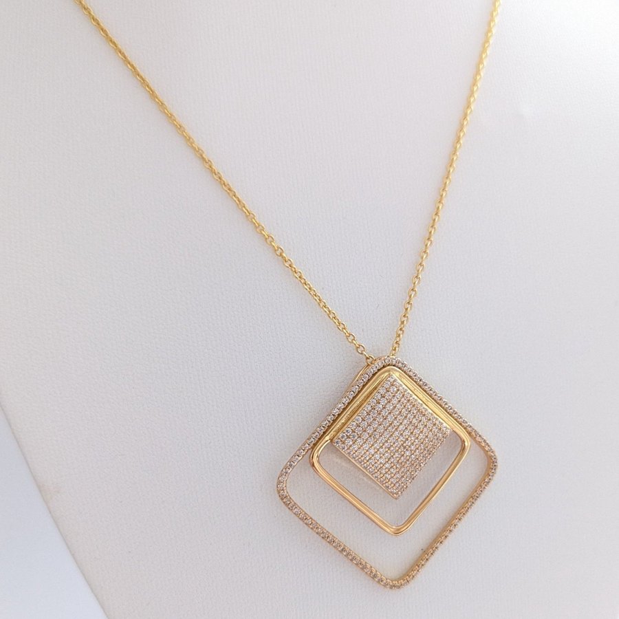 Halsband silver 925 med 1.. | Köp från EsmeraldaJasmine på Tradera ...