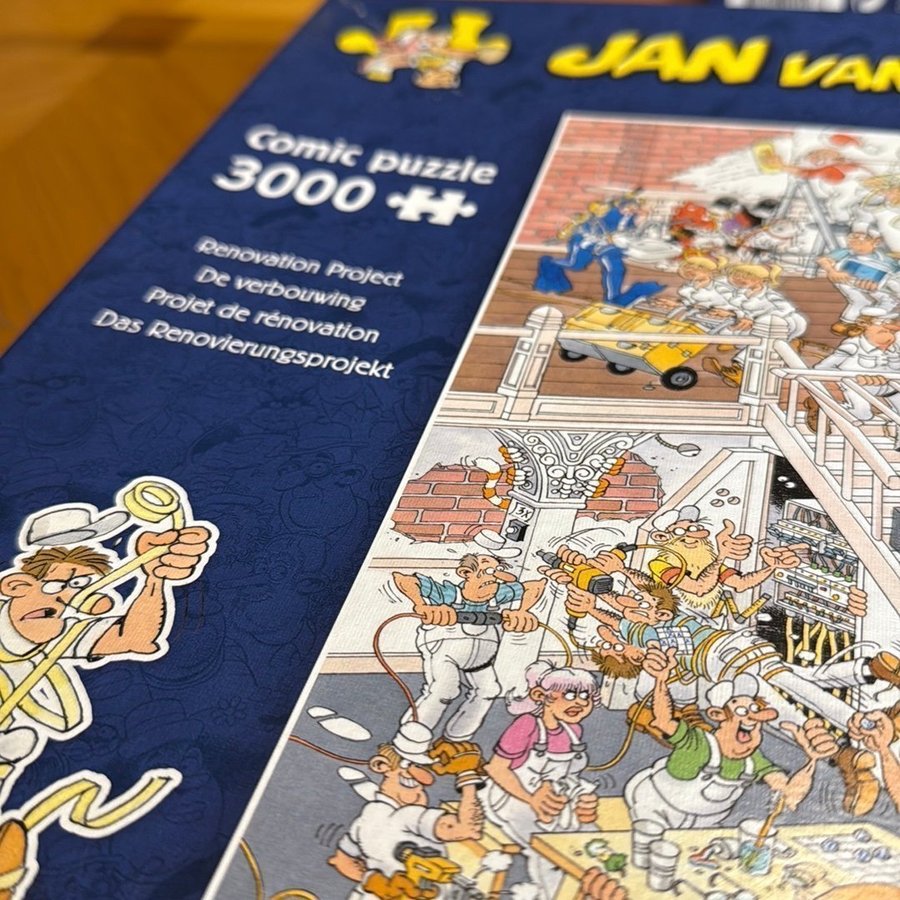 Jan Van Haasteren Pussel 3000 bitar renovation .. | Köp på Tradera ...