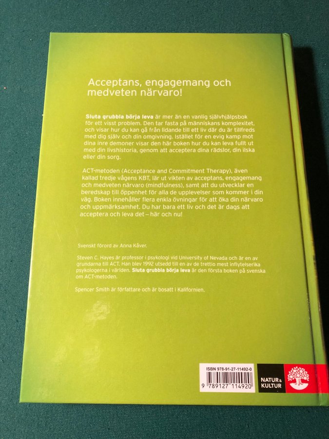 Sluta Grubbla Börja Leva - Steve.. | Köp från Bokfinken på Tradera ...