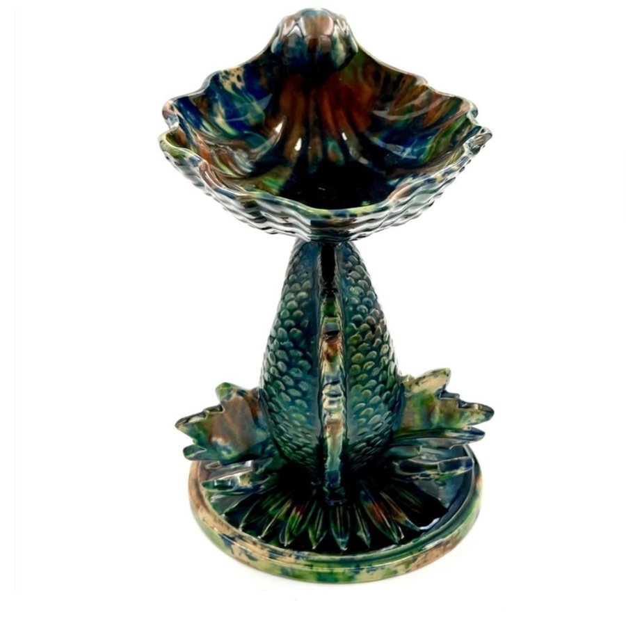 HÖGANÄS Gustav Ahlberg majolika 1880-tal | Köp på Tradera (709756285)