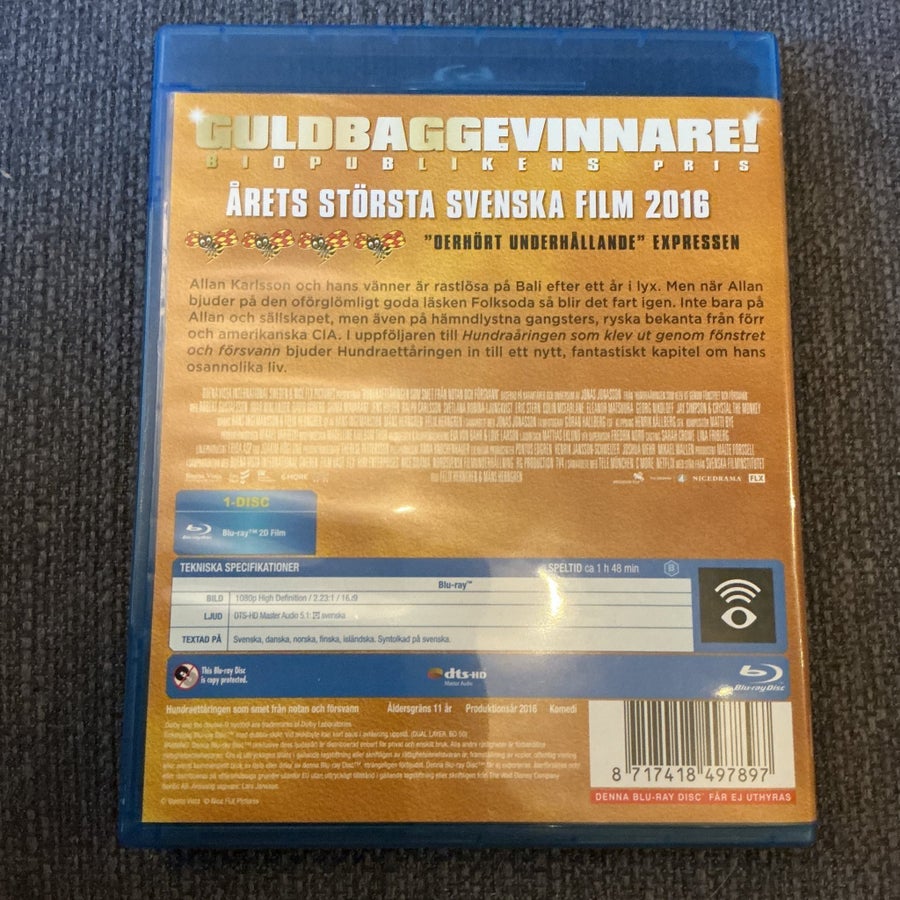 Hundraettåringen Som Smet Från Notan Och Försva.. | Köp på Tradera ...