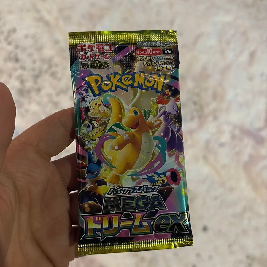 Pokémon MEGA Dream EX Booster Pack | Köp på Tradera (710604793)