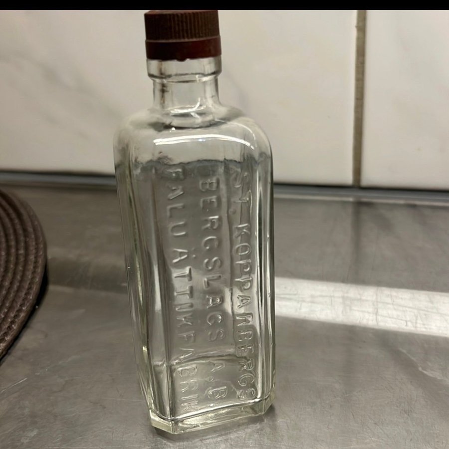 ST. Kopparbergs Bergslags A.B. Falu Ättik Fabrik | Köp på Tradera ...