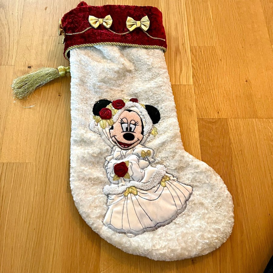 2 st julstrumpor med Minnie Mouse / Mimmi Pigg .. | Köp på Tradera ...