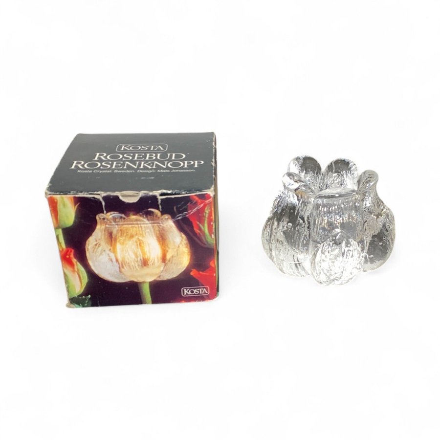 Kosta Rosenknopp Design Mats Jonass.. | Köp från Footly på Tradera ...