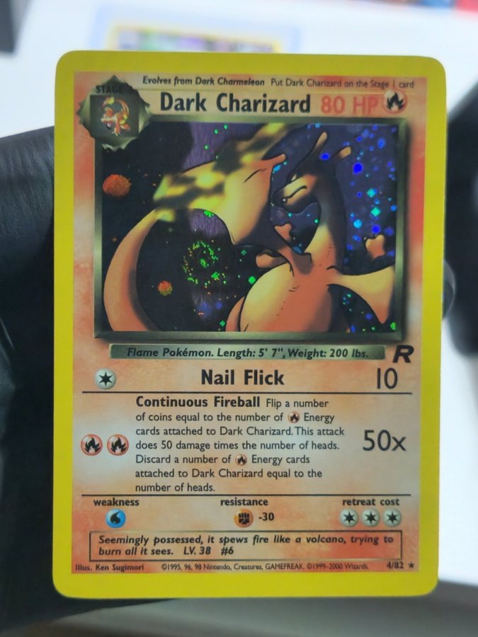 Se produkter som liknar Dark Charizard Holo 4/82 - Te.. på Tradera ...