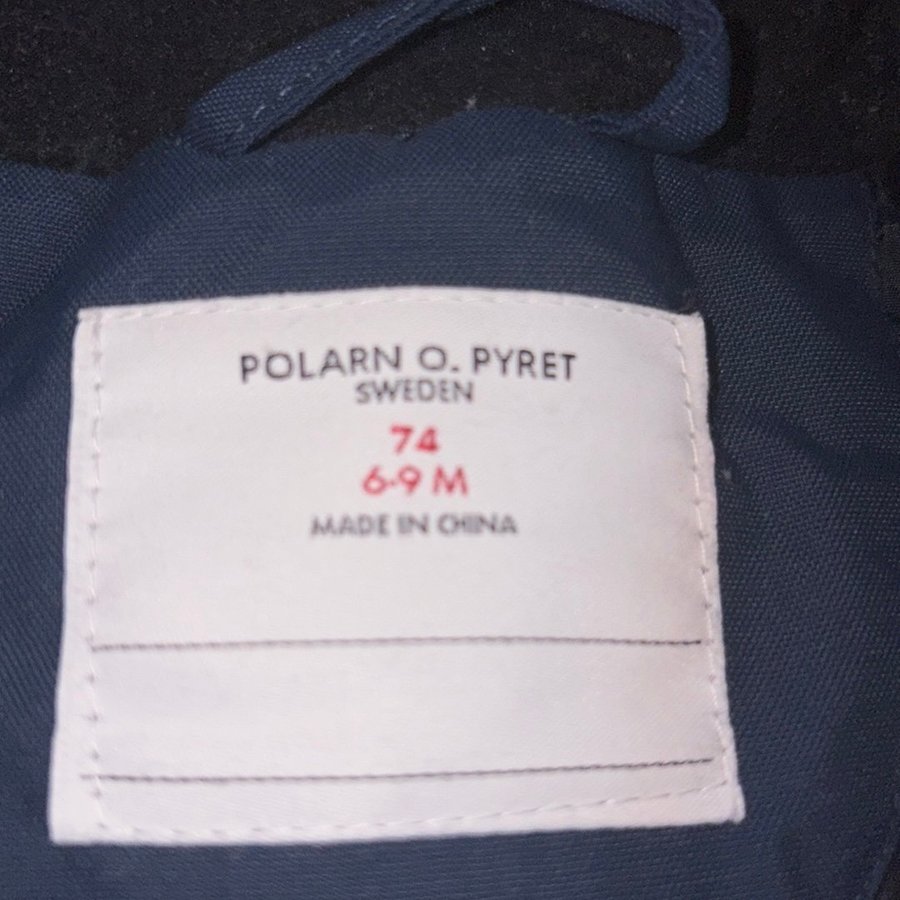 Polarn och pyret vinteroverall storlek 74 med v.. | Köp på Tradera ...