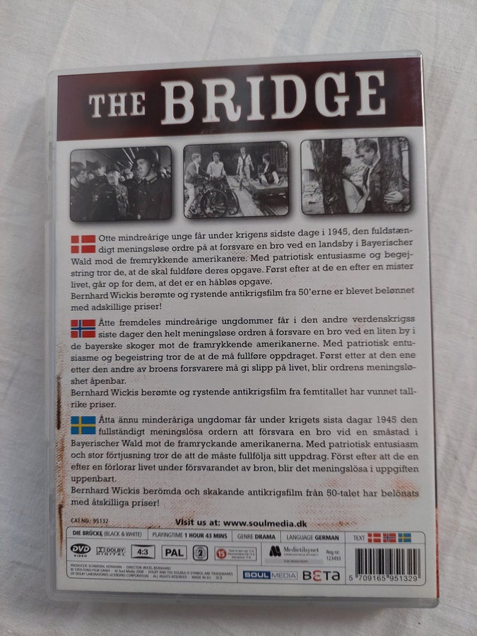 The Bridge (1959) DVD - Svensk text - Die Brück.. | Köp på Tradera ...