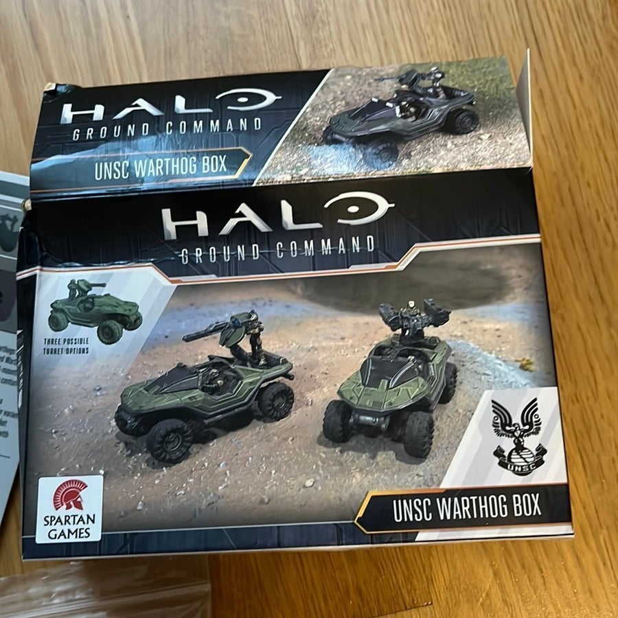 Halo Ground Command UNSC Warthog Box | Köp på Tradera (706873758)