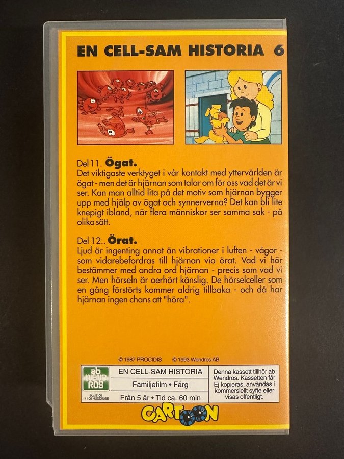En Cell-Sam Historia 6 Svensk.. | Köp från Retro_Vinden på Tradera ...