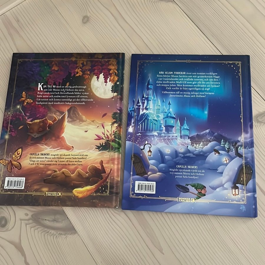 Musse & Helium av Camilla Brinck - Två Böcker | Köp på Tradera (711500050)