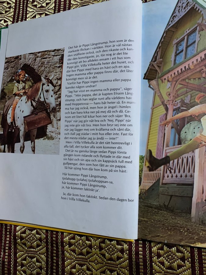 På rymmen med Pippi Långstrump, Astrid Lindgren.. | Köp på Tradera ...