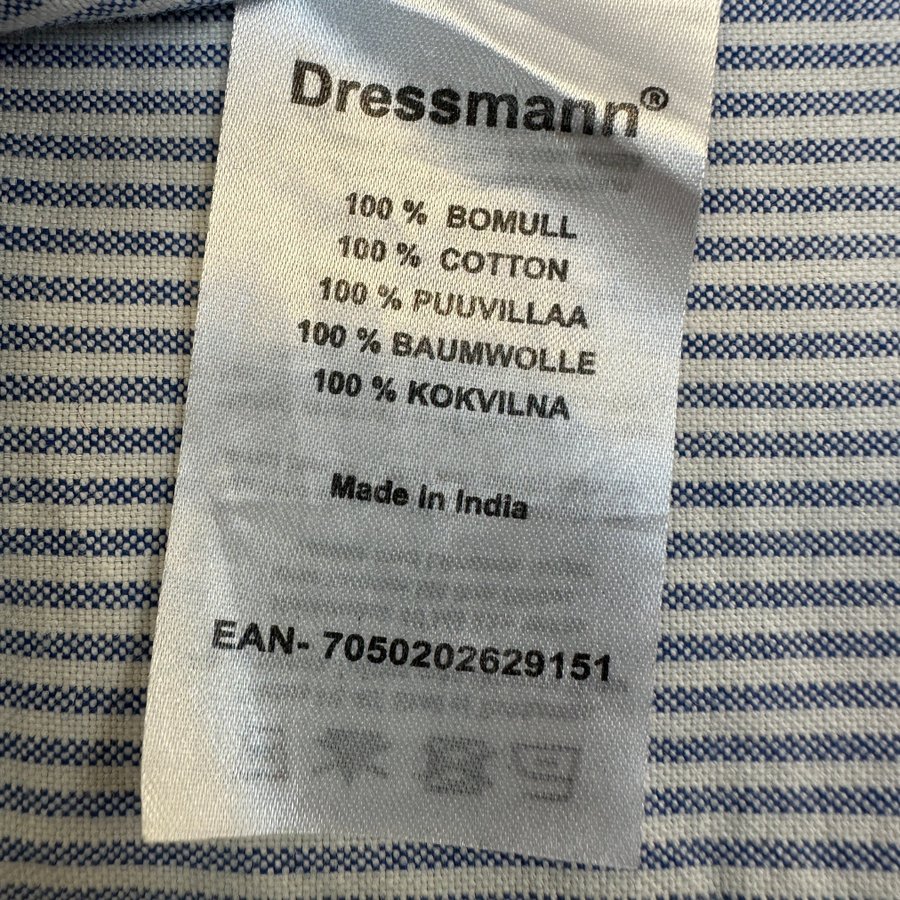 Dressman Skjorta Herrskjorta i härligt mjuk lit.. | Köp på Tradera ...
