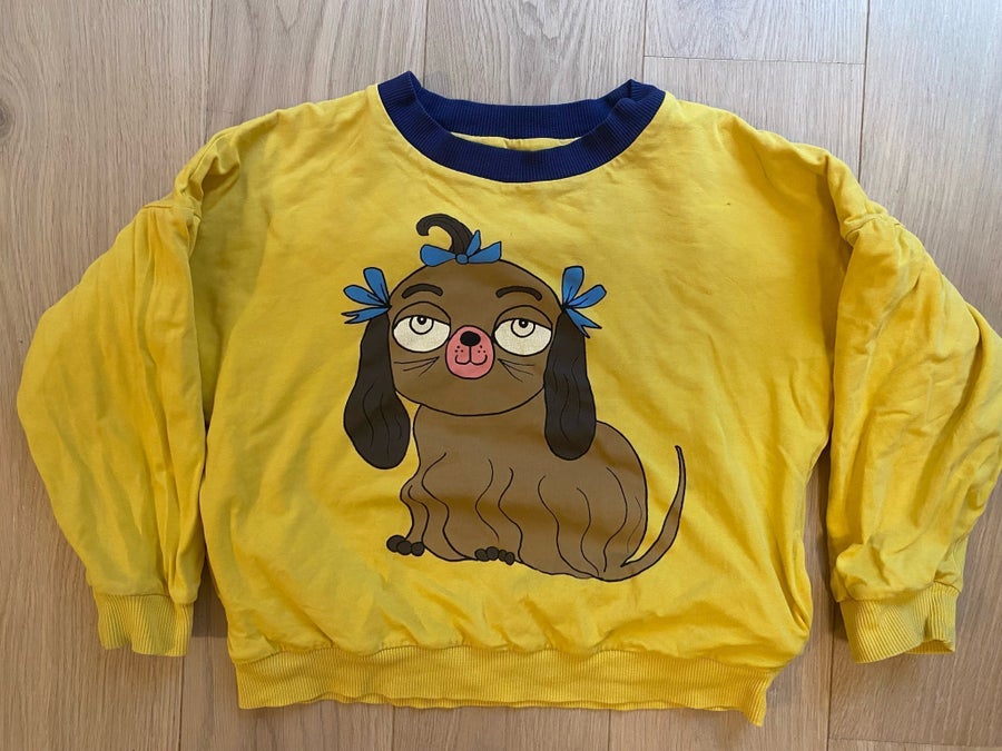 Mini Rodini tröja med hund/katt, ekologisk bomull | Köp på Tradera ...