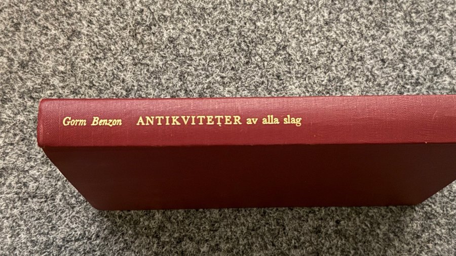 Antikviteter av alla slag - Gorm Benzon, 1963, .. | Köp på Tradera ...