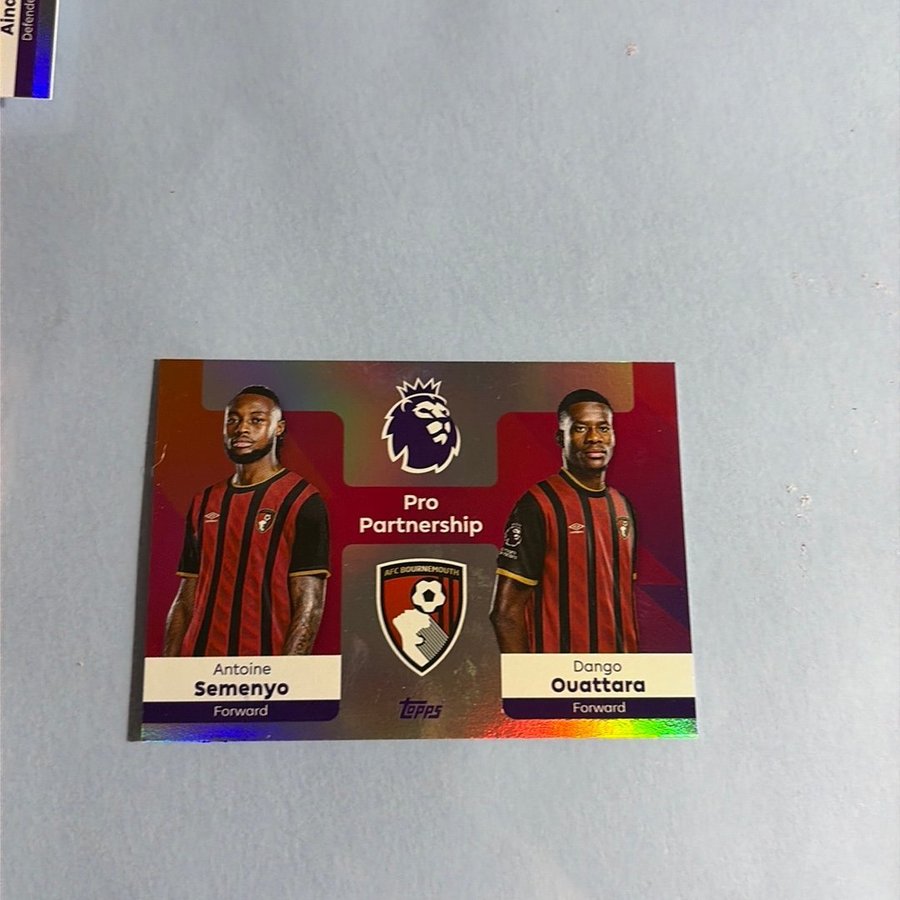 Topps Premier League 25/26 Antoine Semenyo & Da.. | Köp på Tradera ...