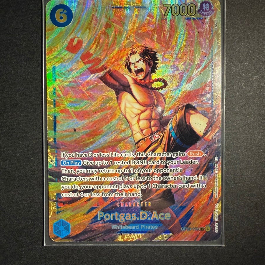 One Piece TCG - Portgas D. Ace SEC OP13-119 | Köp på Tradera (707015096)
