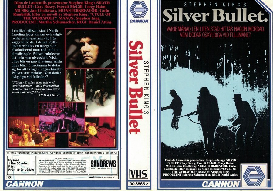 Silver Bullet Instick VHS 1986 Sandrews | Köp på Tradera (713253337)