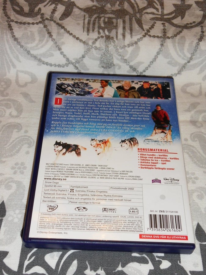 Snow Dogs (2002) *OOP Utgången film* Disney DVD.. | Köp på Tradera ...