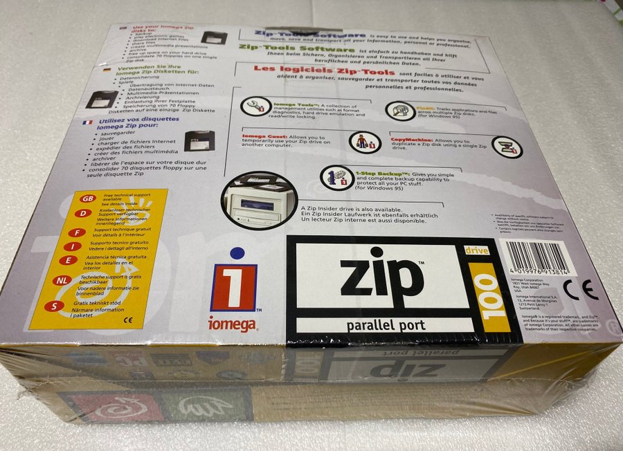 Iomega Zip 100 Parallel Port | Köp på Tradera (710584794)