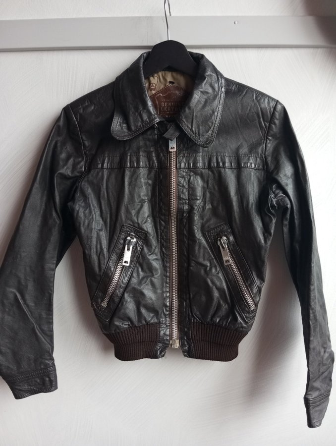 PETROFF Äkta skinnjacka Vintage | Köp på Tradera (712370325)