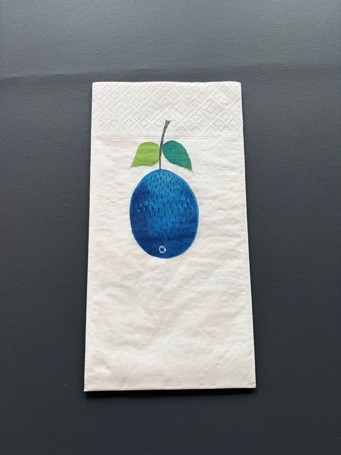 Servett Prunus - Stig Lindberg till decoupage | Köp på Tradera (736881811)