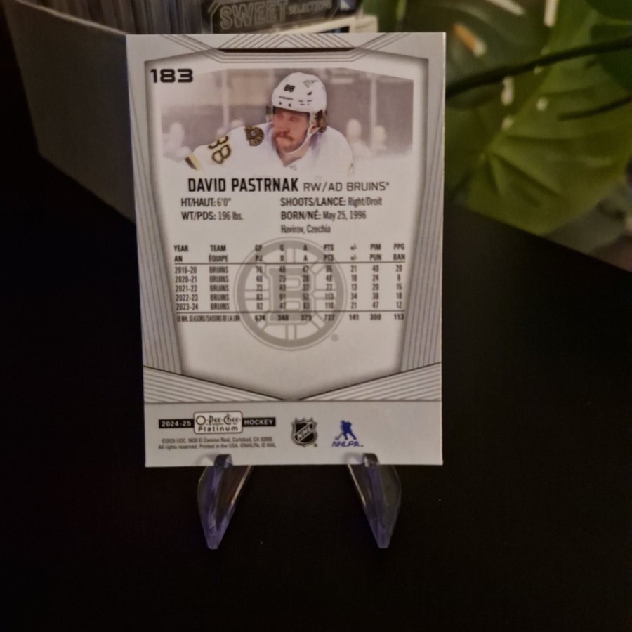 David Pastrnak - O-Pee-Chee Platinum - #183 Bos.. | Köp på Tradera ...