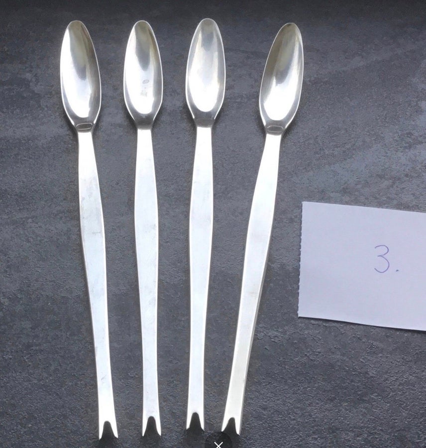 Gense. Focus Steel. 4 Kräftbestick. Design Folk.. | Köp på Tradera ...