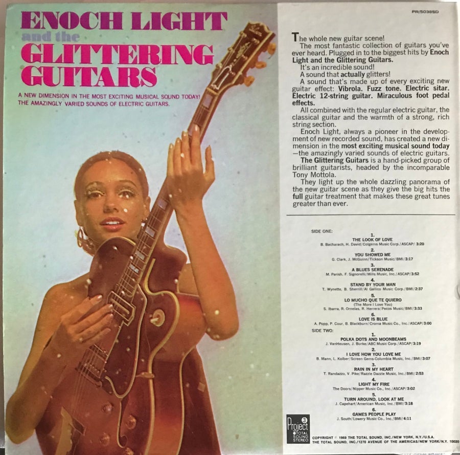 TOPPEX! ENOCH LIGHT AND THE GLITTERING GUITARS .. | Köp på Tradera ...