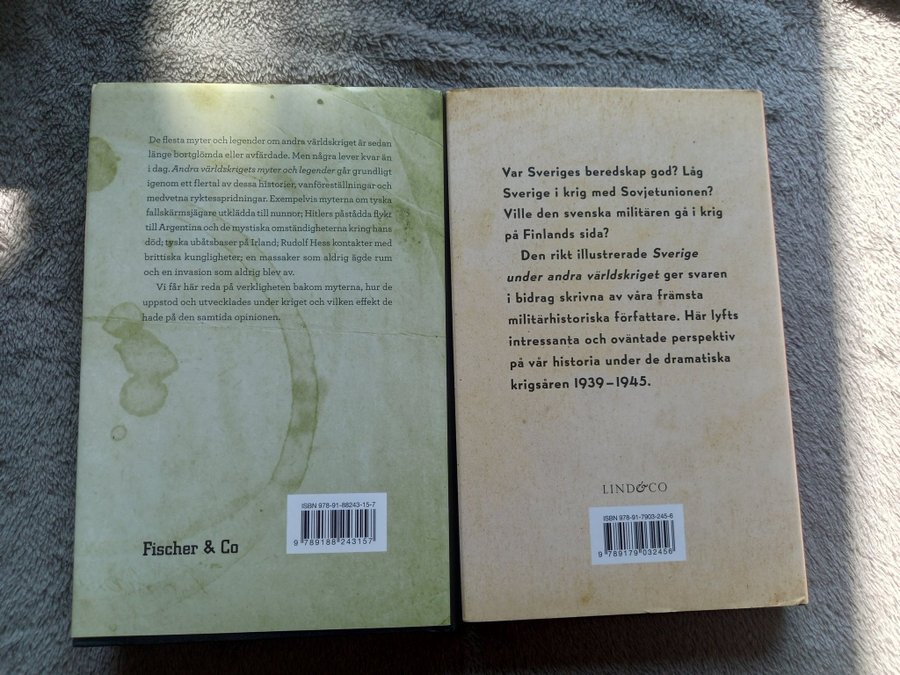 Andra Världskrigets Myter och Legender & Sverig.. | Köp på Tradera ...