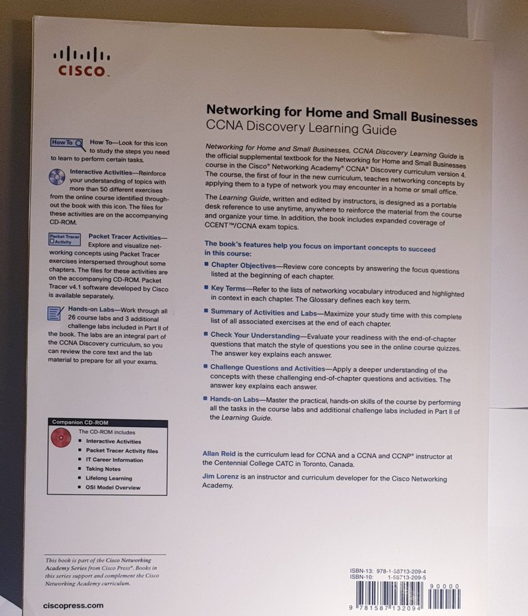 CISCO Networking for Home and Small Businesses:.. | Köp på Tradera ...