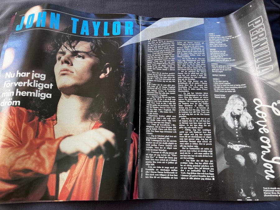 Frida tidning 1986 Madonna George Michael Jacks.. | Köp på Tradera ...