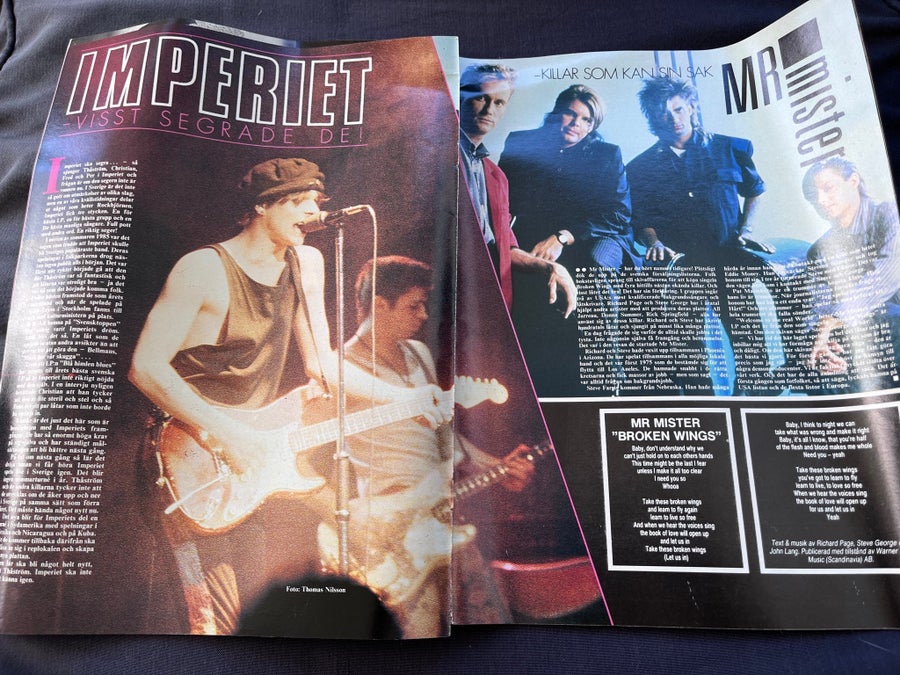Frida tidning 1986 Madonna George Michael Jacks.. | Köp på Tradera ...