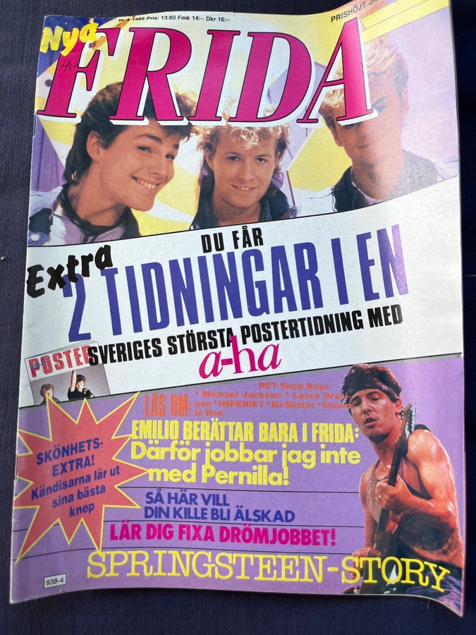 Frida tidning 1986 Madonna George Michael Jacks.. | Köp på Tradera ...