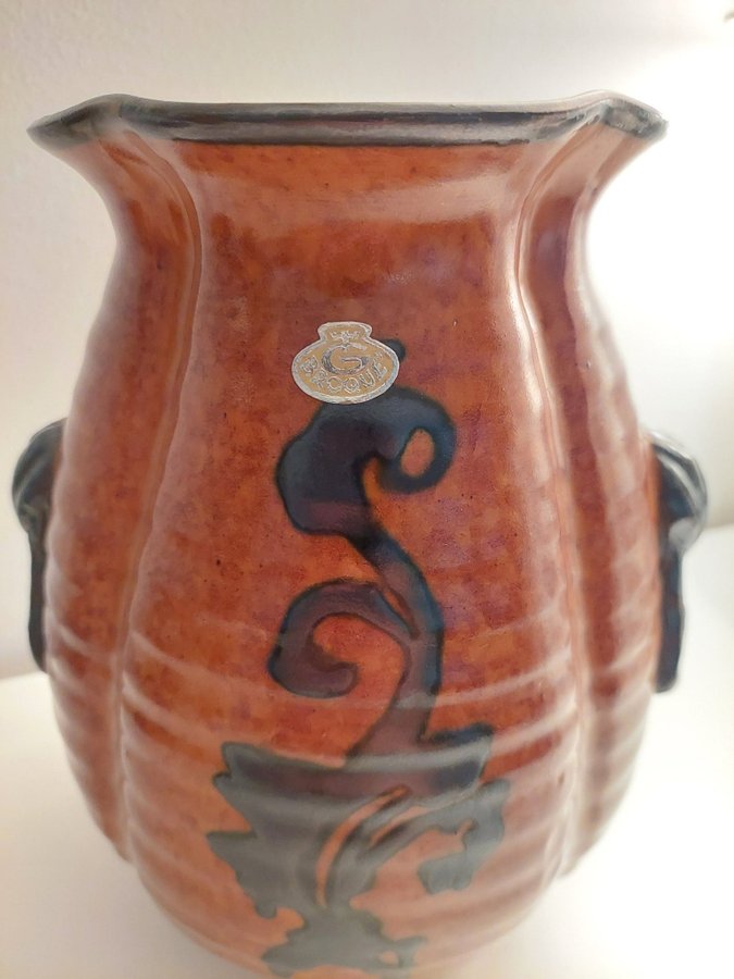 Gabriel Burmeister "Broque" keramik, Art Deco, .. | Köp på Tradera ...