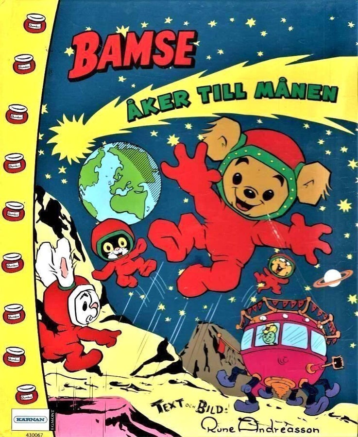 Bamse åker till månen av Rune Andréasson, 2007 | Köp på Tradera (737102236)
