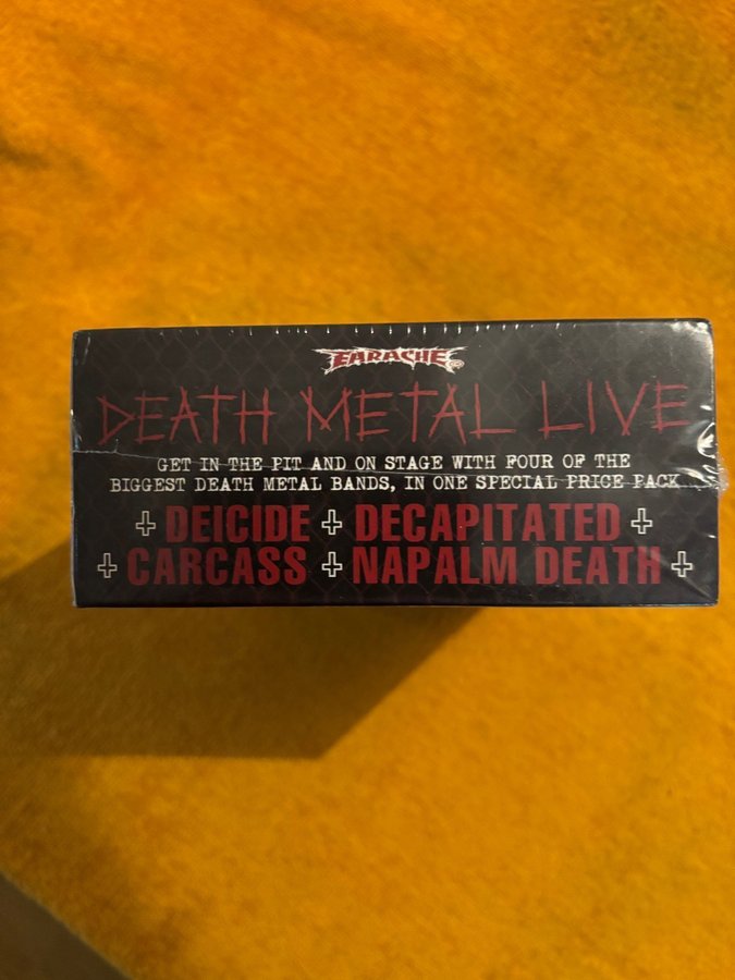 Death Metal Live - 4 DVD Special Price Pack, Ob.. | Köp på Tradera ...