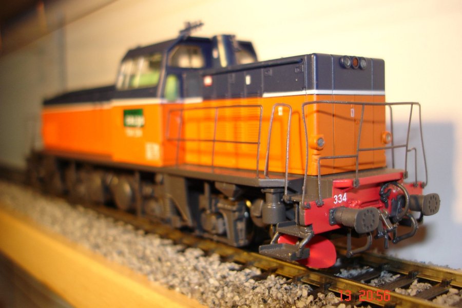 JECO AB T44 334 Diesellok i skala HO 1/87, AC, .. | Köp på Tradera ...