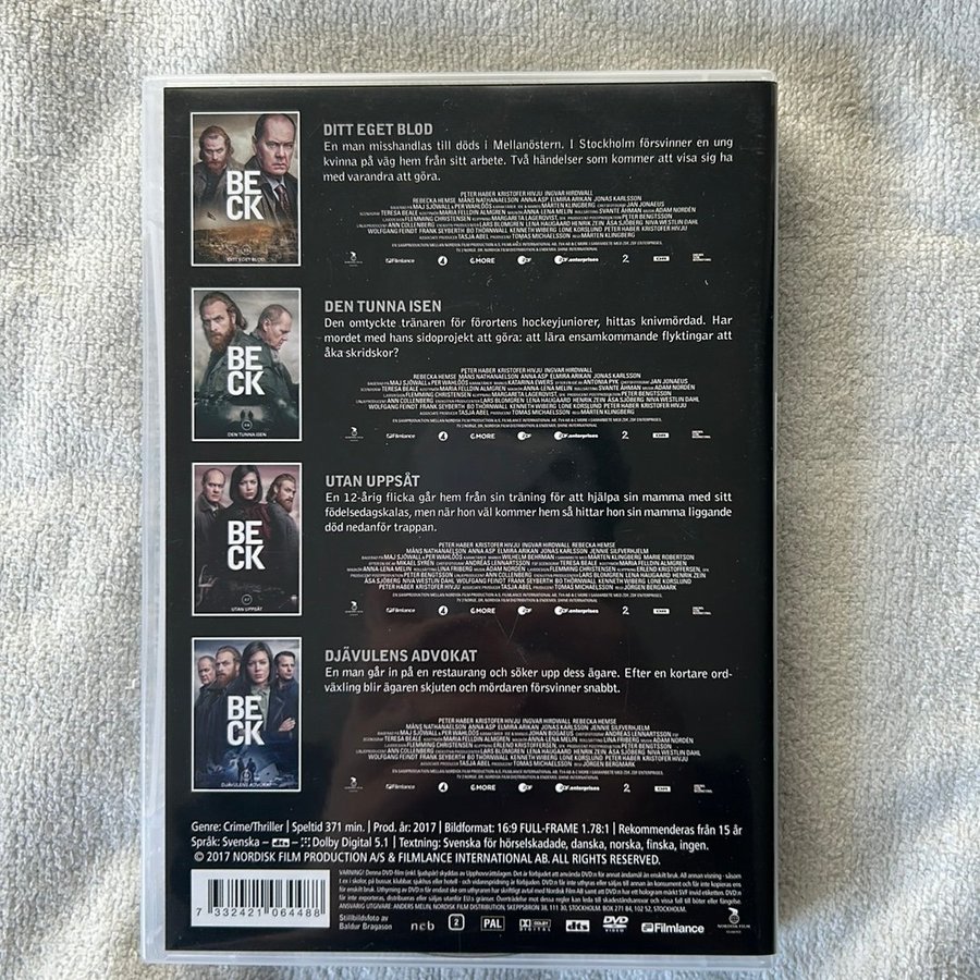 Beck - Box 35-38 - DVD | Köp på Tradera (691156009)