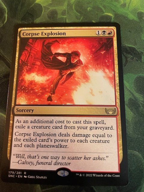 Corpse Explosion - Magic The Gathering | Köp på Tradera (708037688)