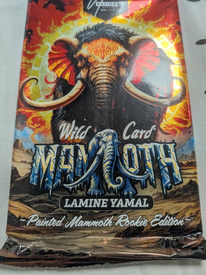 Lamine Yamal - Wild Card Mammoth - Painted Mamm.. | Köp på Tradera ...