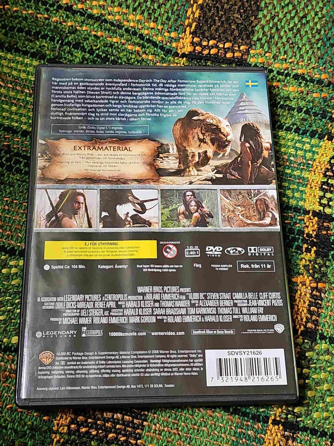 10, 000 BC /10000 BC DVD (SV T.. | Köp från SandsOfTime på Tradera ...